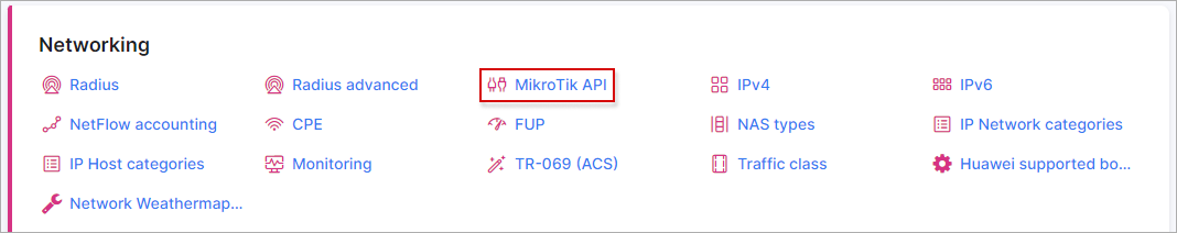 MikroTik API
